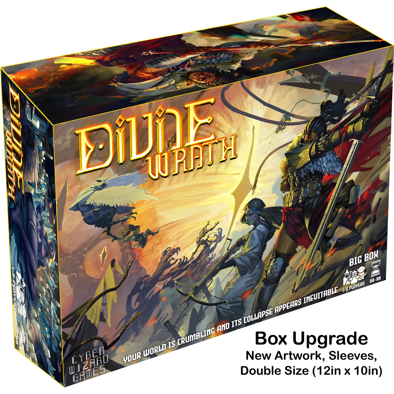 Divine Wrath Board Game - Solo & Cooperative Dice Rolling Adventure Ga ...