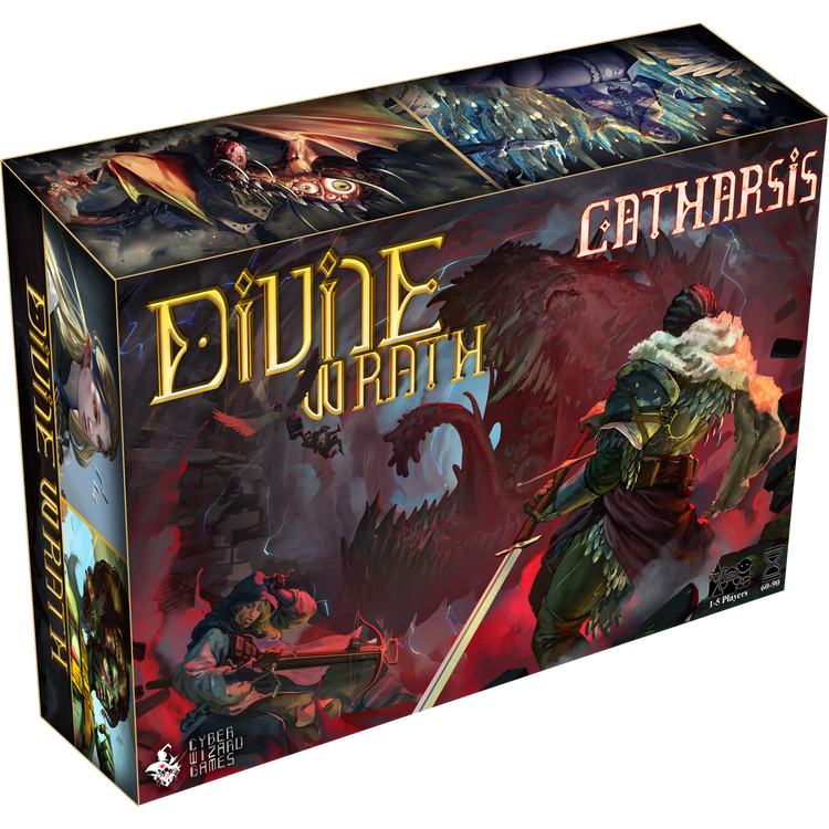 Divine Wrath Board Game - Solo & Cooperative Dice Rolling Adventure Ga ...