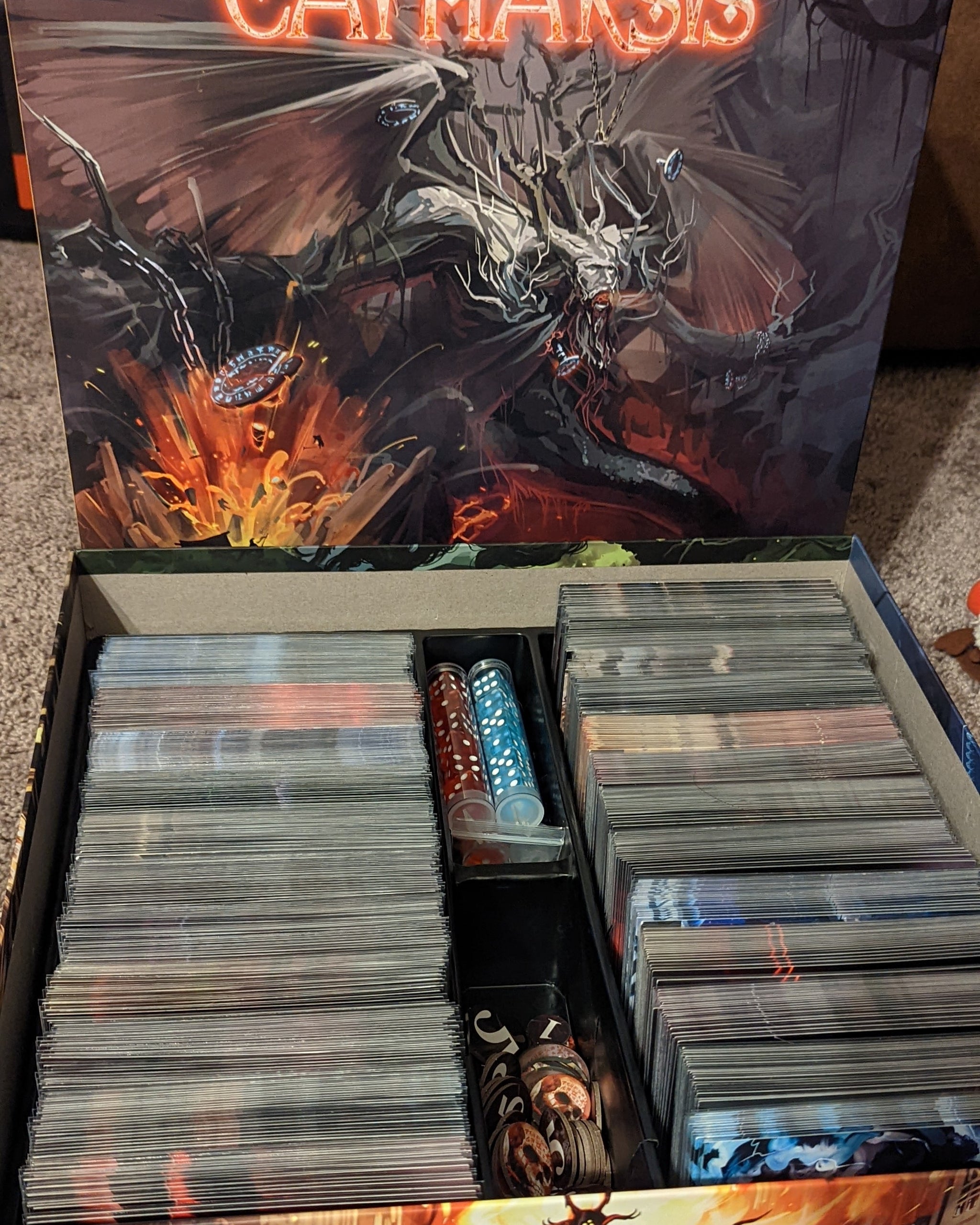 Catharsis Card Sleeves 4.25in by 5.5in card size – Cyber Wizard Games